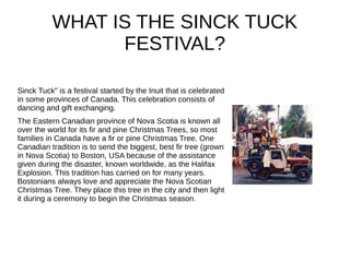 Christmas in Canada Celia,Carmen, Silvia, Cristina | PPT