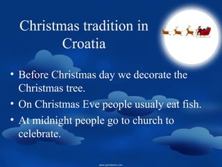 Christmas in croatia | PPT