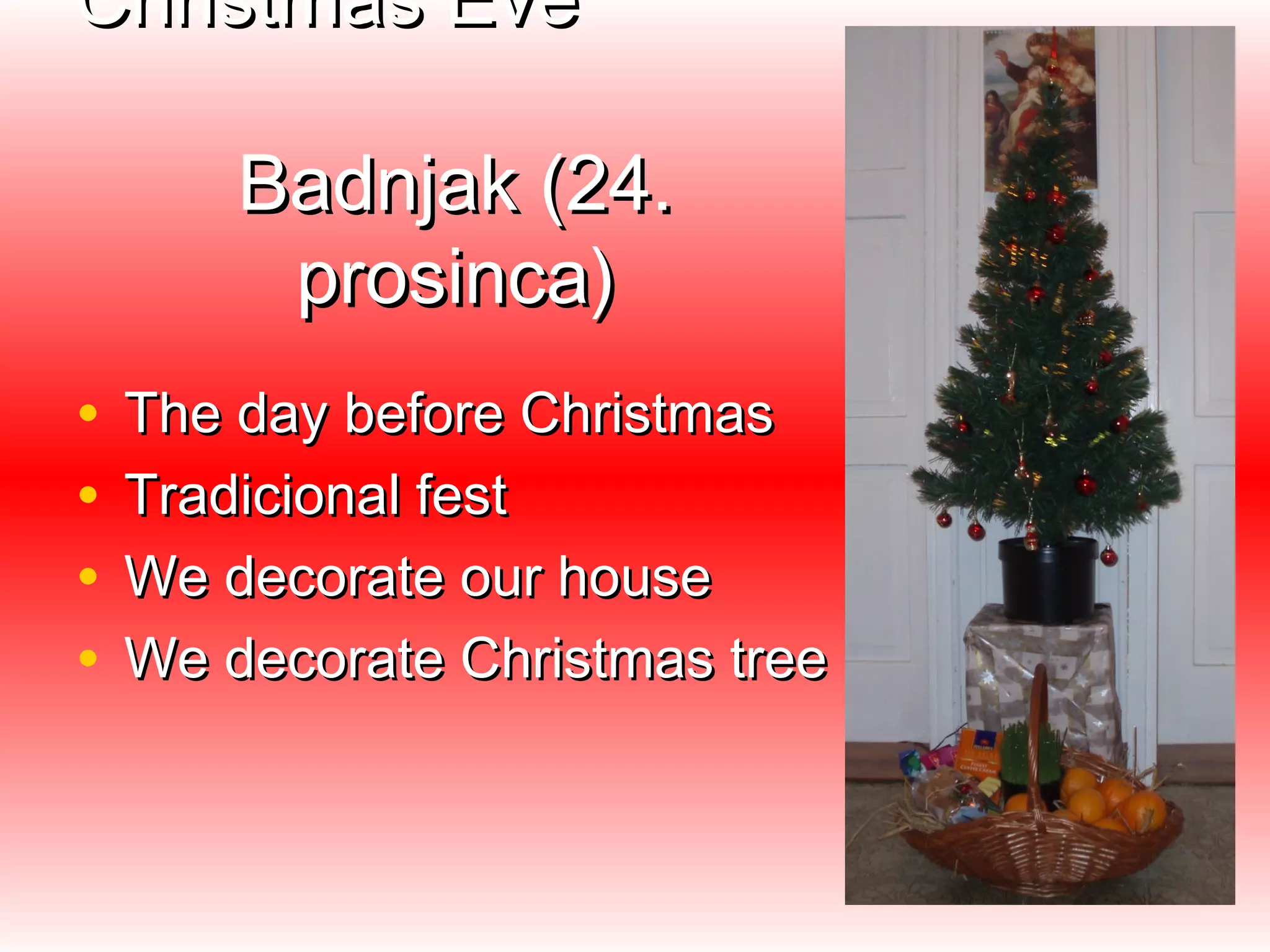 Christmas in croatia eng | PPT