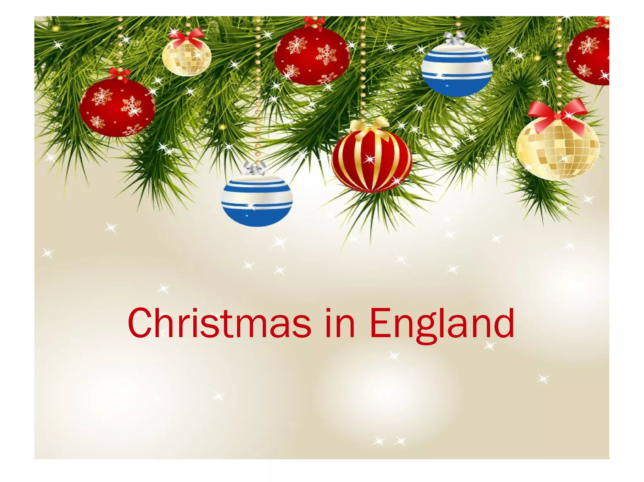 Christmas in England | ODP
