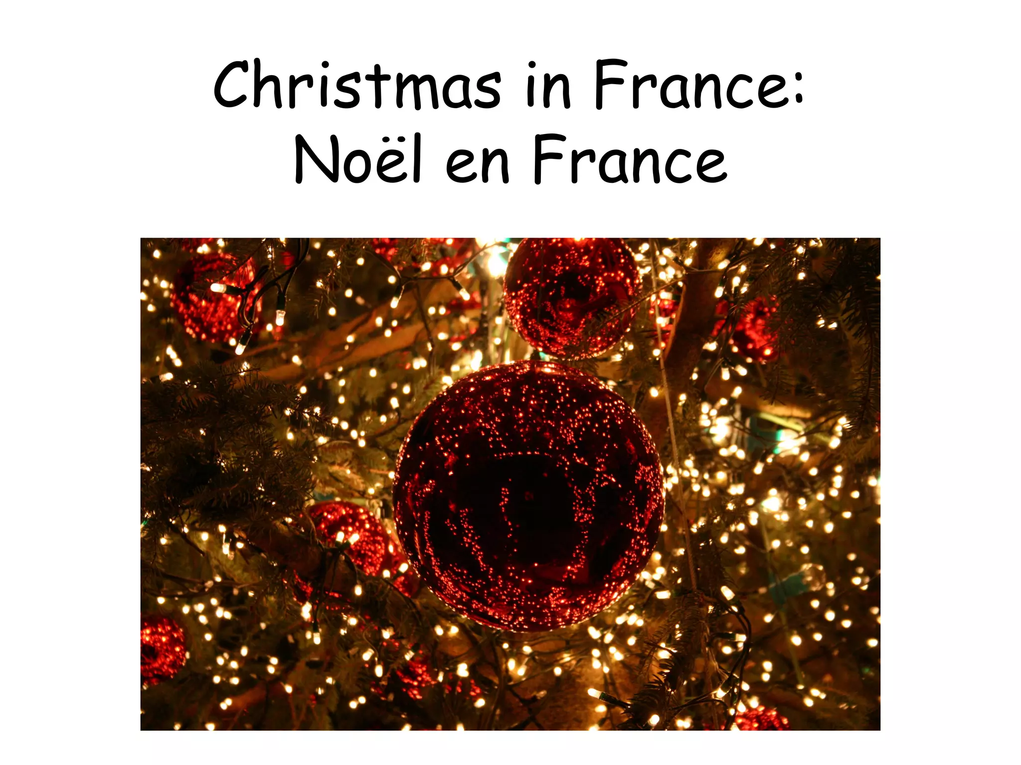 Christmas in france | PPT