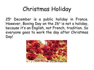 Christmas in france | PPT