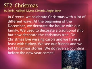 Christmas in Greece | PPT