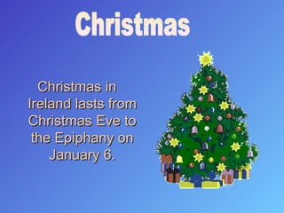 Christmas In Ireland | PPT