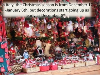 Christmas in italy | PPT