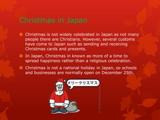 Christmasin japan | PPTX