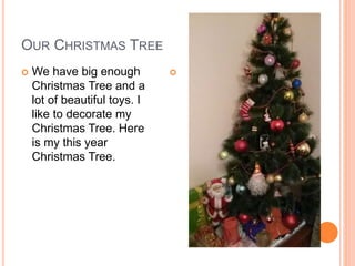 Christmas in my family | PPTX