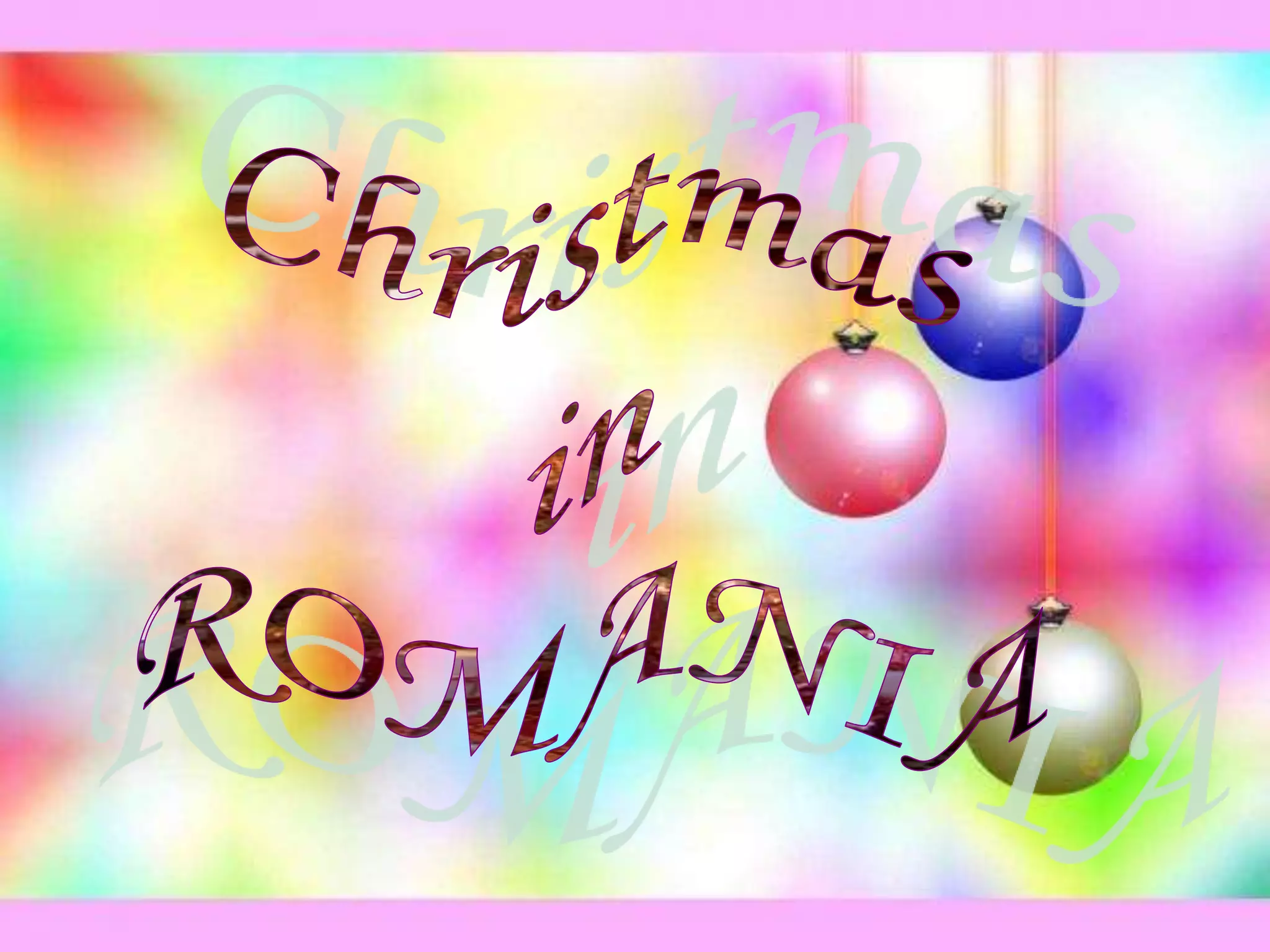 Christmas In Romania | PPT