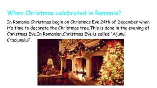 Christmas in romania | PPTX