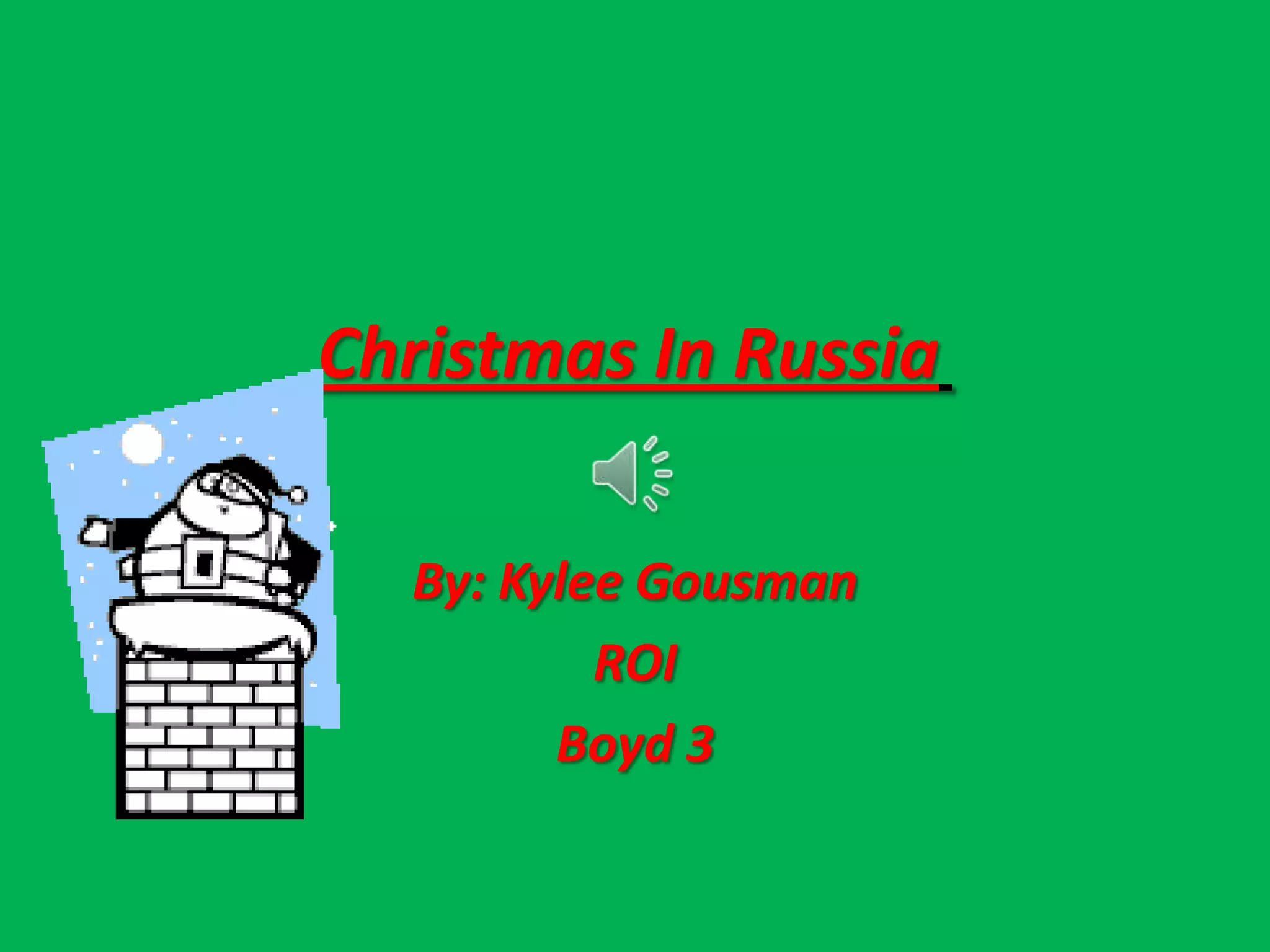 Christmas in russia | PPTX