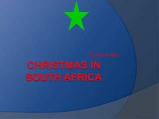 Christmas in south africa | PPT