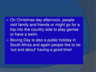 Christmas in south africa | PDF
