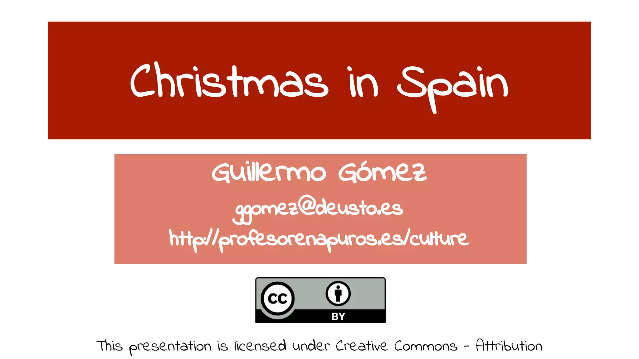 Christmas in Spain | PPT