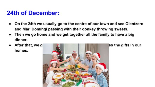 Christmas in the basque country | PPTX