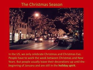 Christmas in the united states | ODP