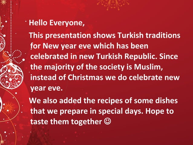 Christmas in Turkey | PPT
