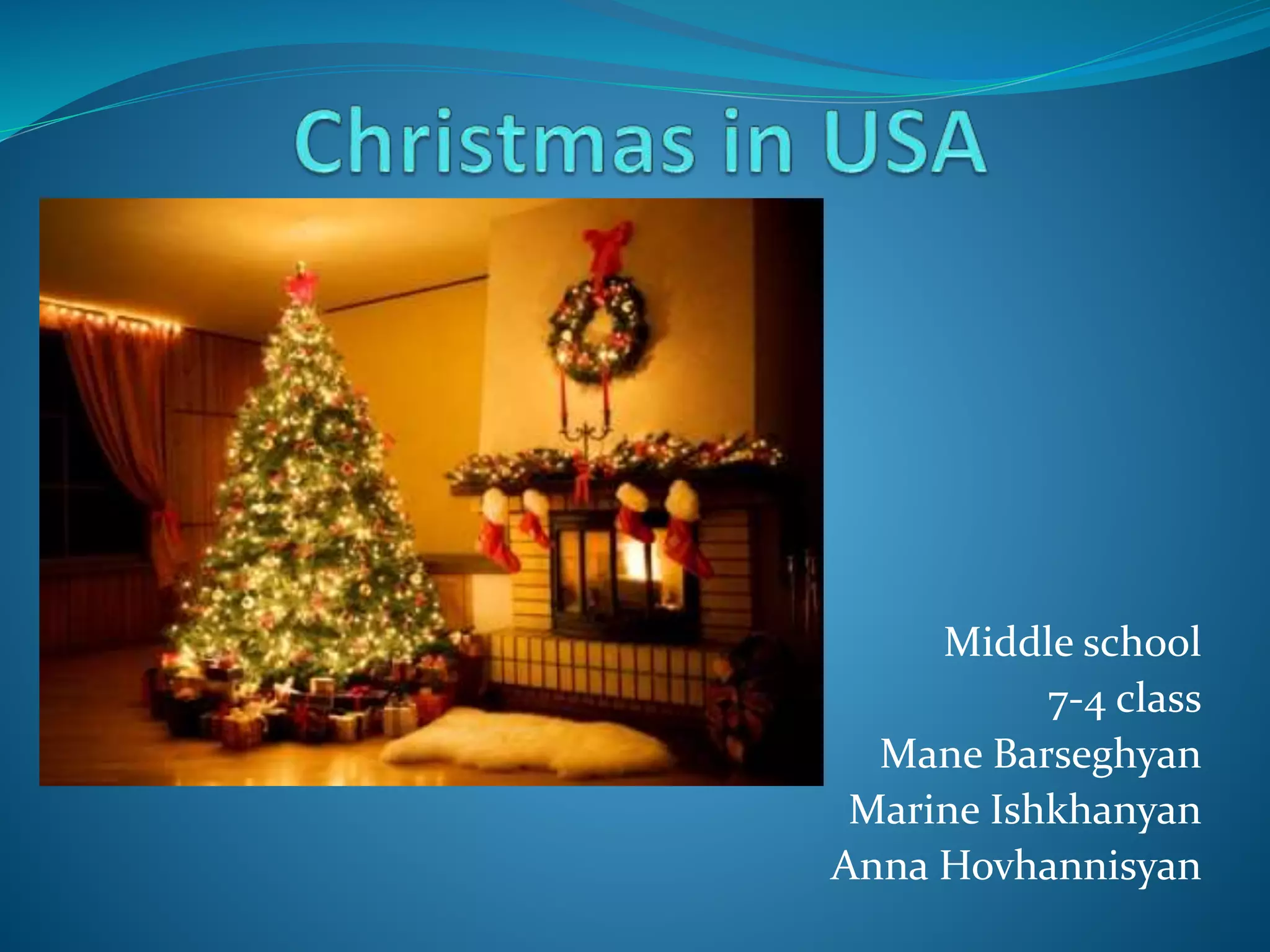 Christmas in USA | PPTX