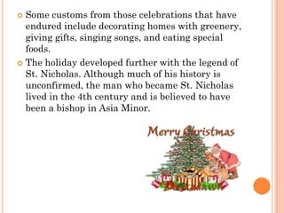Christmas lesson | PPTX | National & Civic Holidays | Holidays