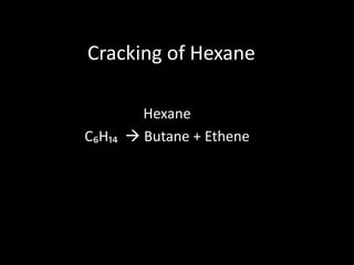 Revision Lesson: Making crude oil useful (Fractional Distillation and ...