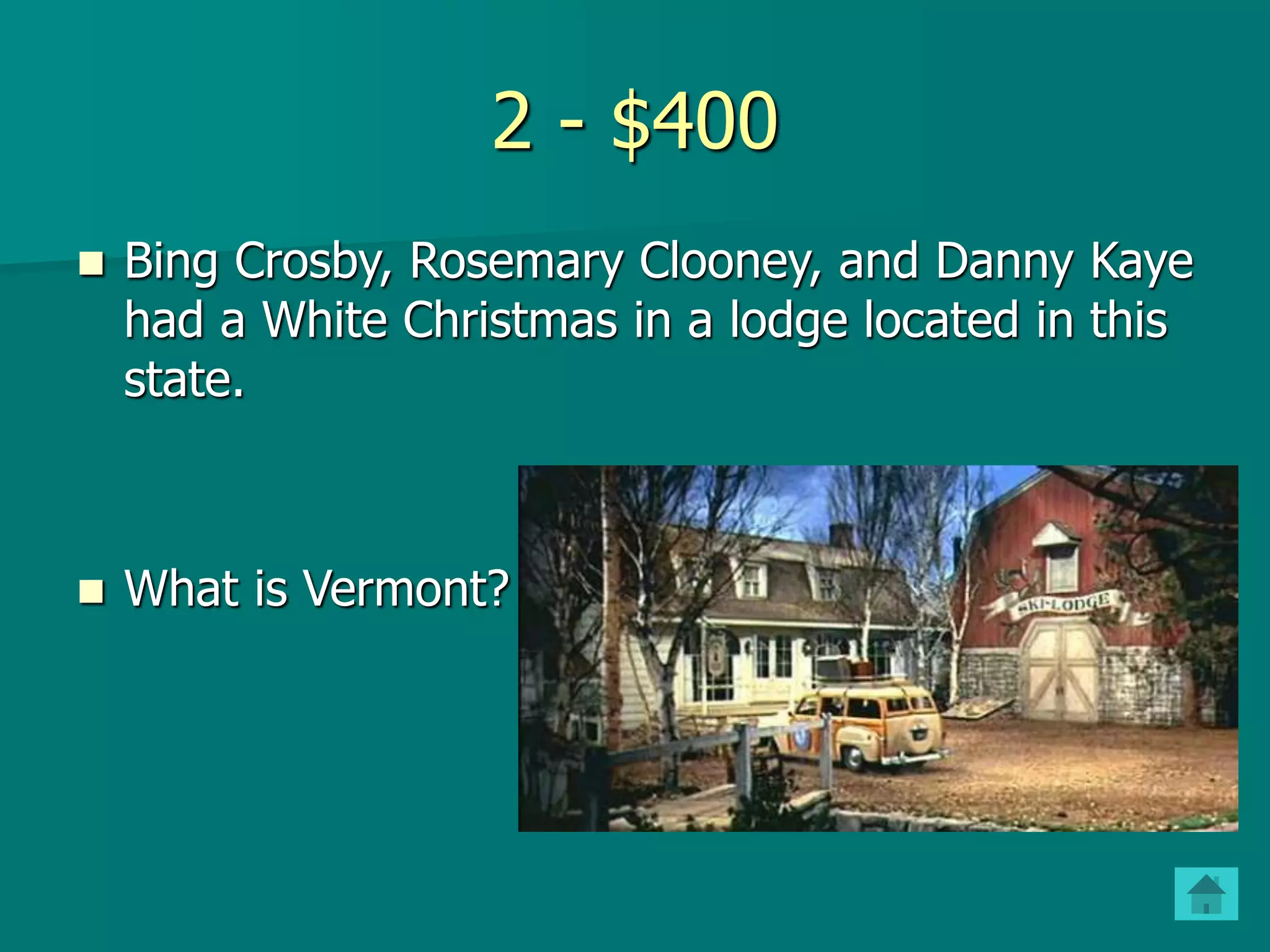 Christmas Movie Jeopardy | PPT