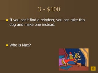 Christmas Movie Jeopardy | PPT