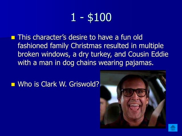 Christmas Movie Jeopardy | PPT