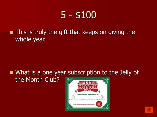 Christmas Movie Jeopardy | PPT