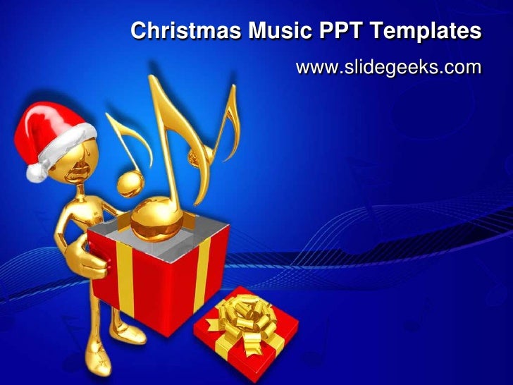 Christmas Music Ppt Templates Christmas Music Ppt Templates