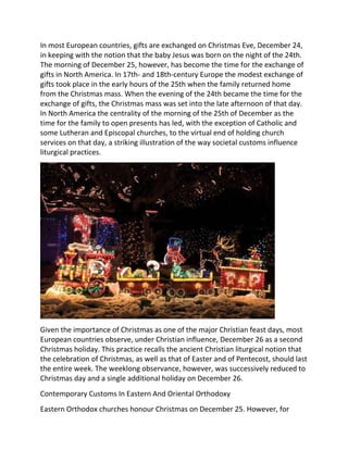 Christmas origin | PDF