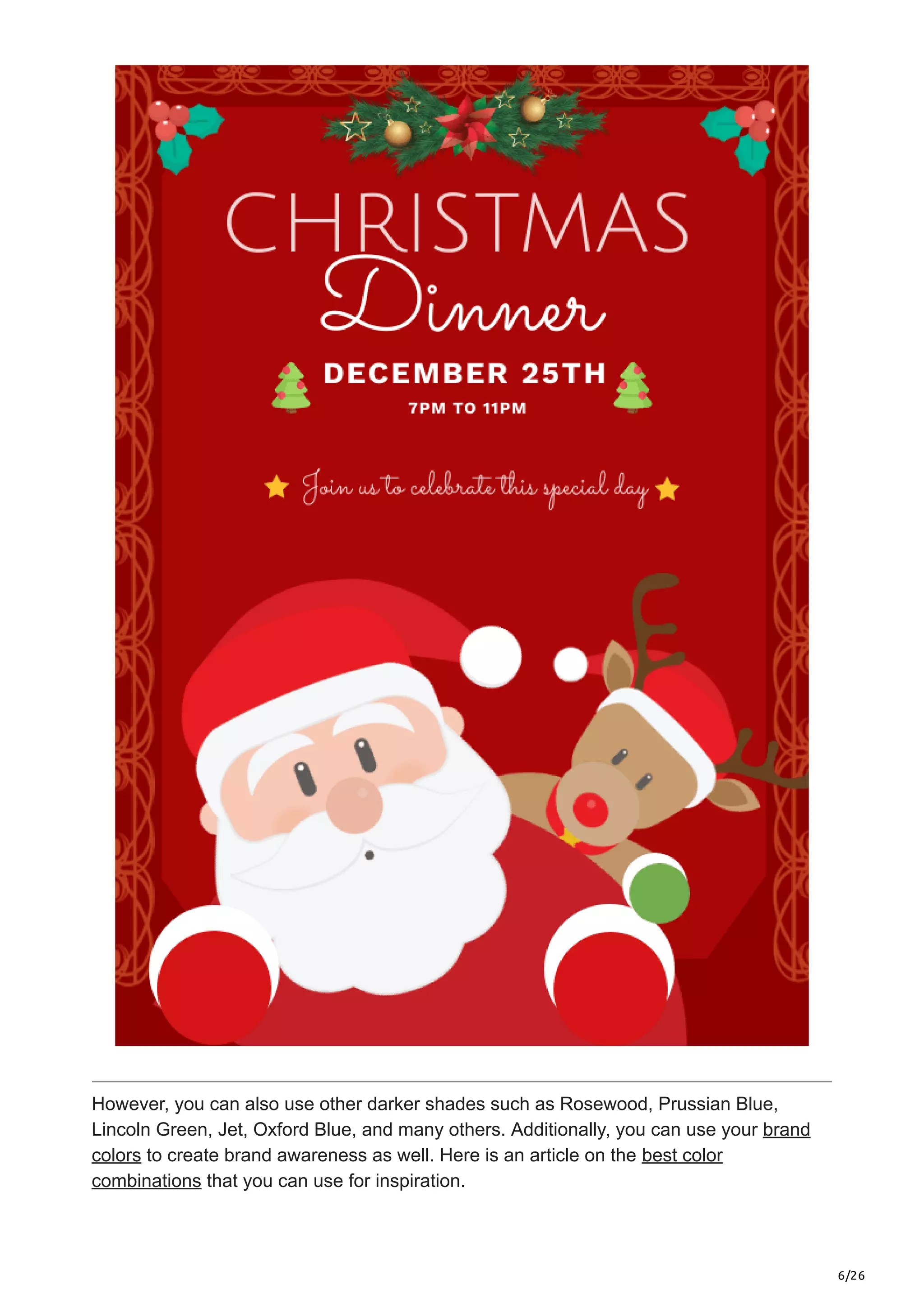 Christmas Poster Design: Create Beautiful Christmas Posters In Minutes ...