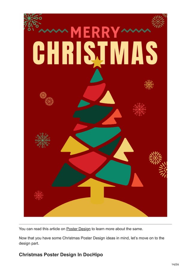 Christmas Poster Design: Create Beautiful Christmas Posters In Minutes ...