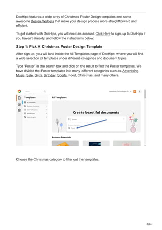 Christmas Poster Design: Create Beautiful Christmas Posters In Minutes ...
