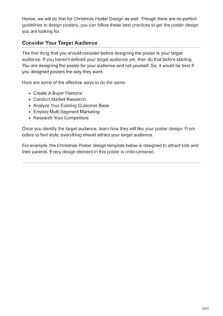 Christmas Poster Design: Create Beautiful Christmas Posters In Minutes ...