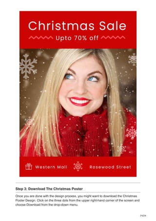 Christmas Poster Design: Create Beautiful Christmas Posters In Minutes ...