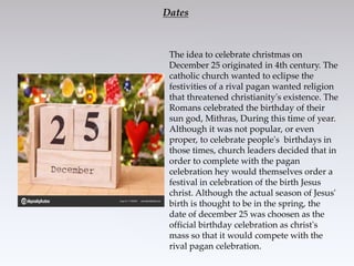 Christmas ppt | PPTX | National & Civic Holidays | Holidays