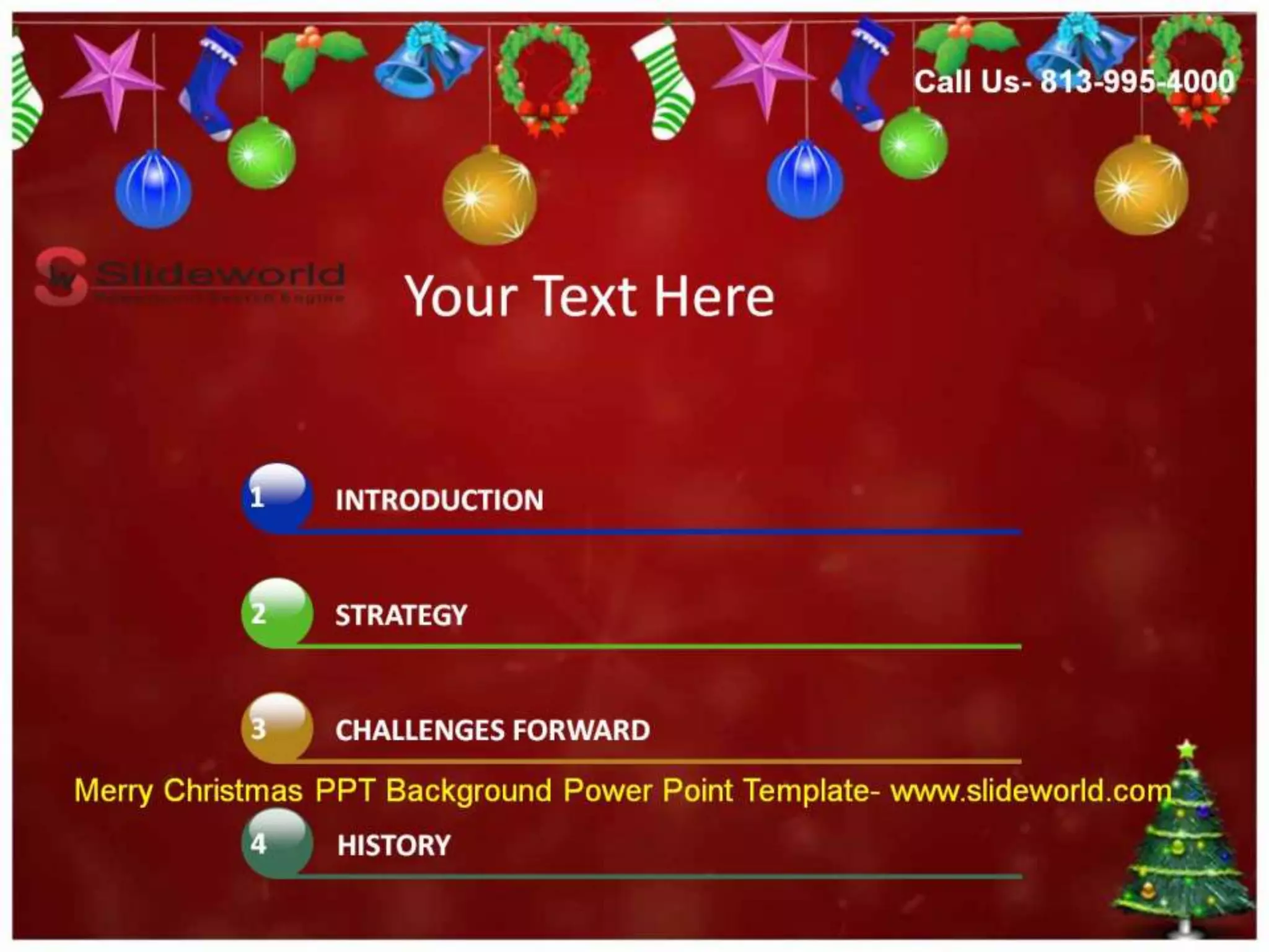 Christmas PPT Background Powerpoint Template | PPTX