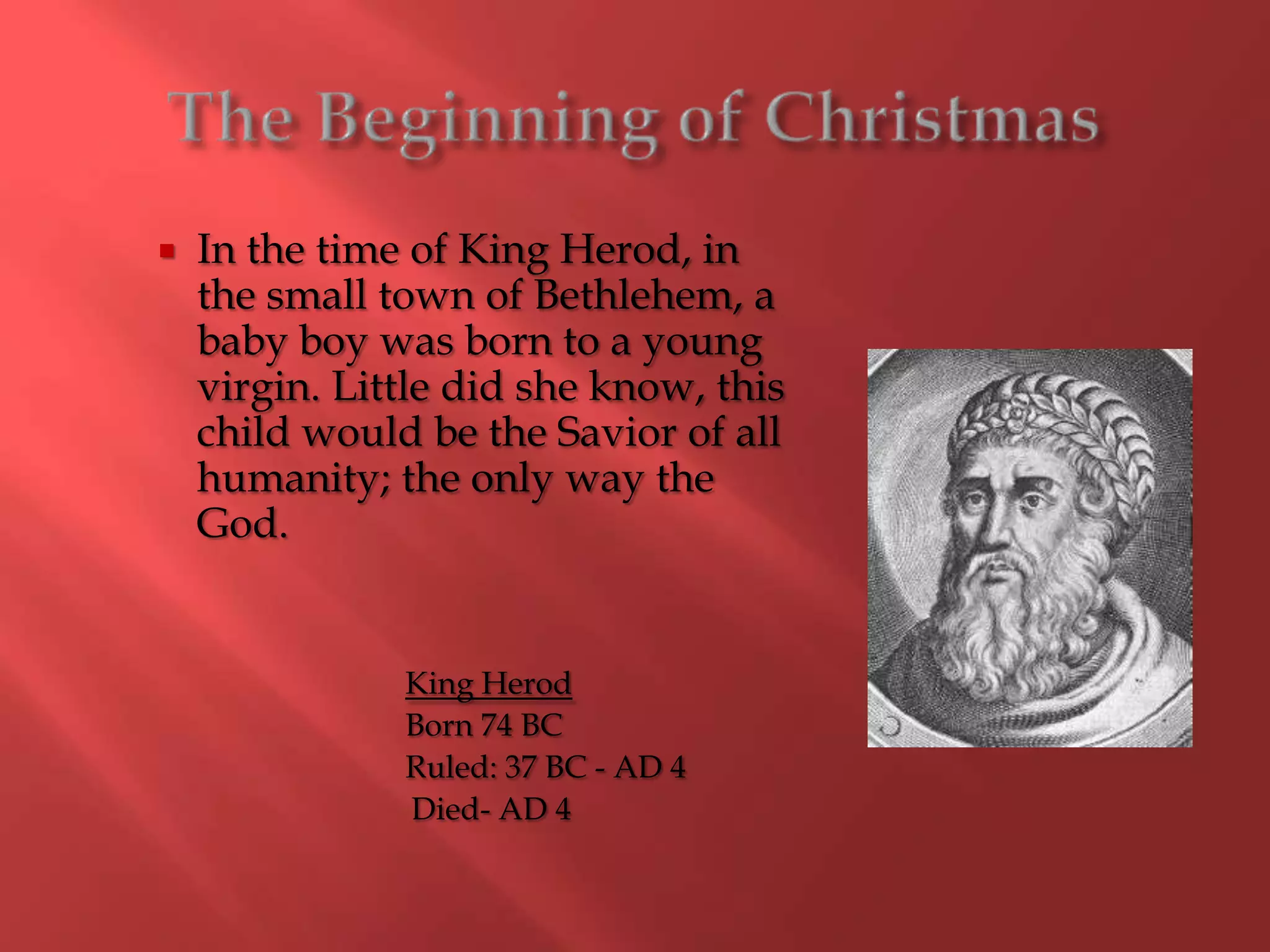 A Short History of Christmas | PPTX