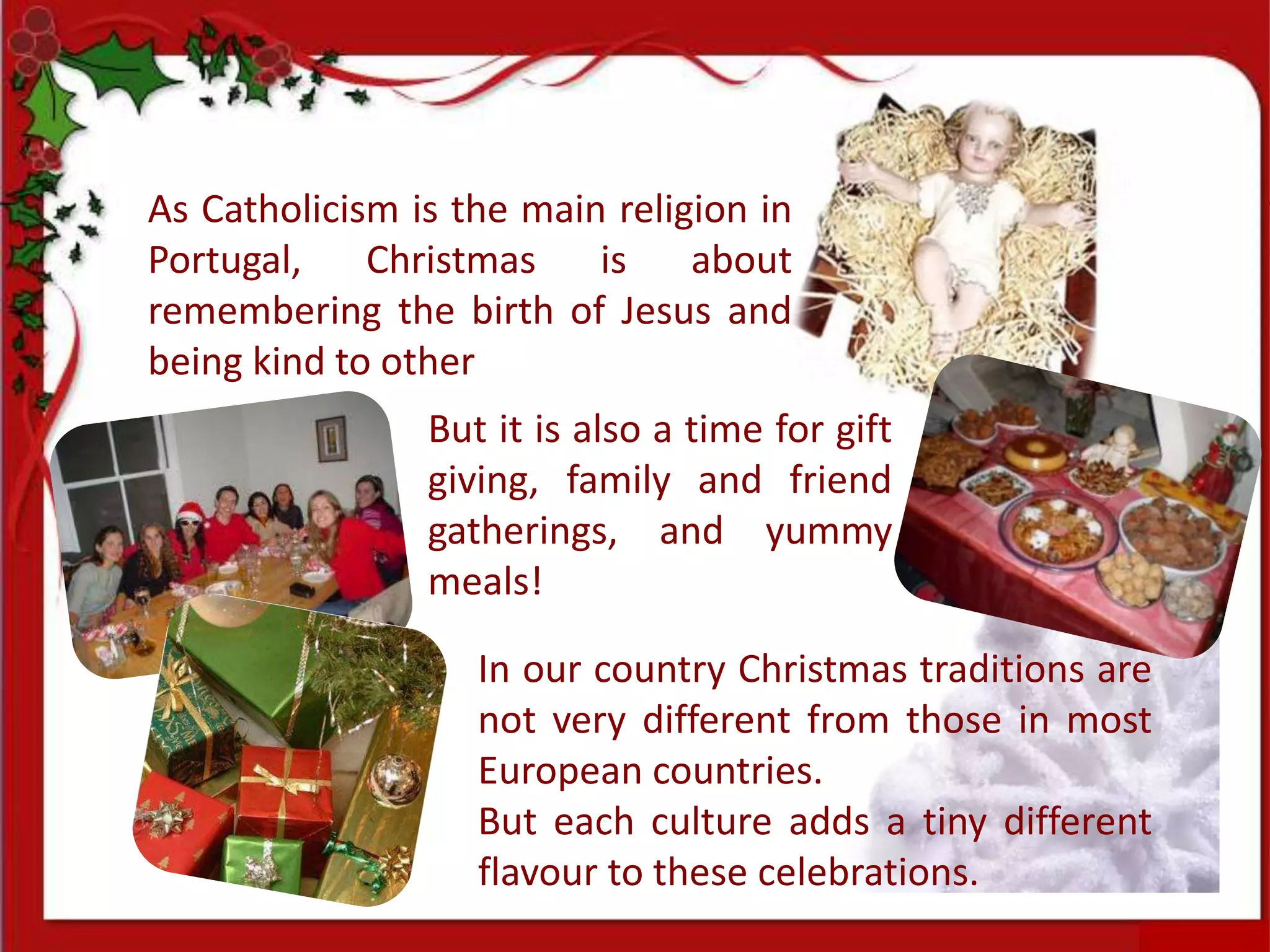 Christmas in Portugal | PPTX