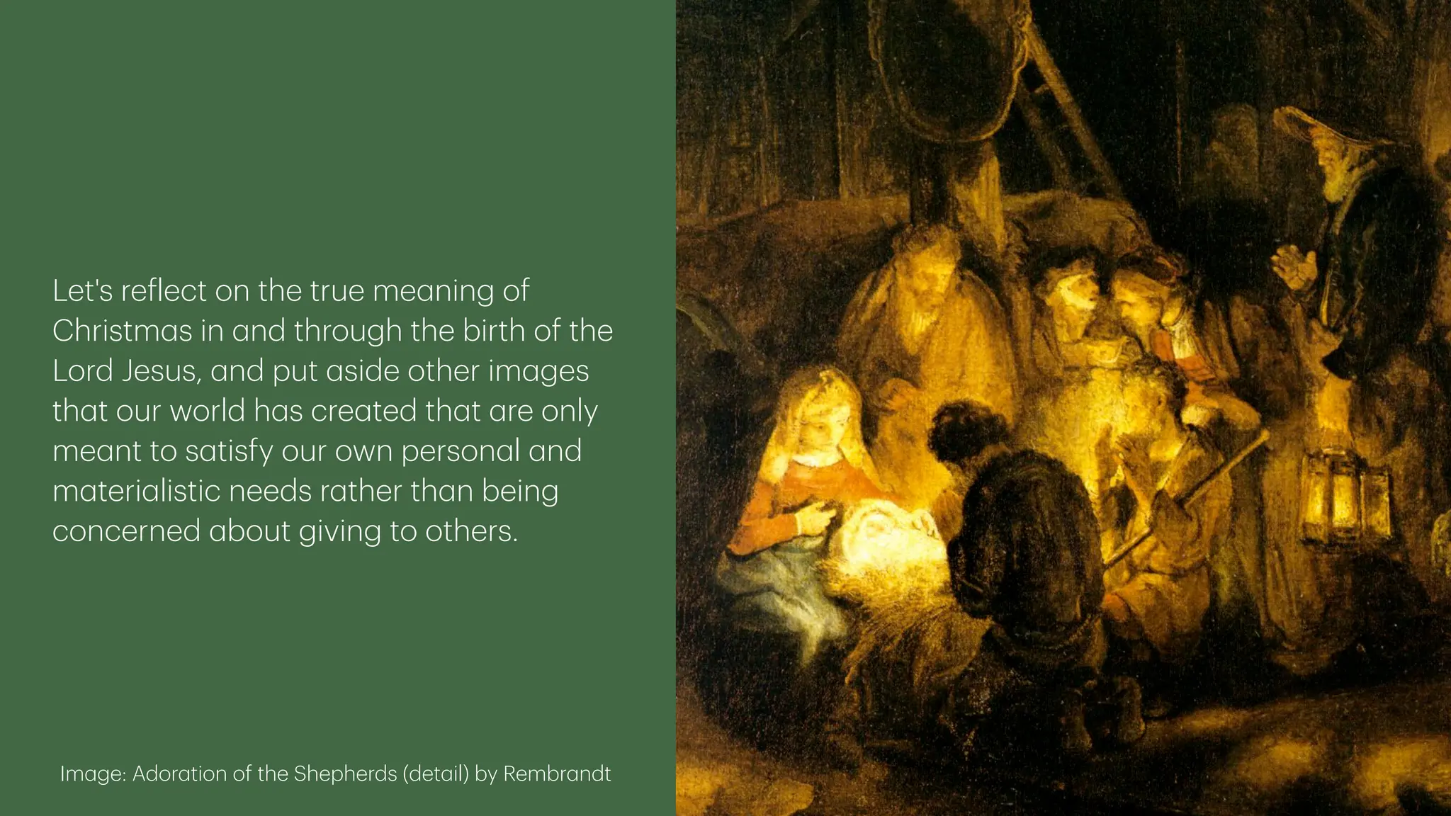 Christmas Reflection from a Vincentian Perspective | PDF