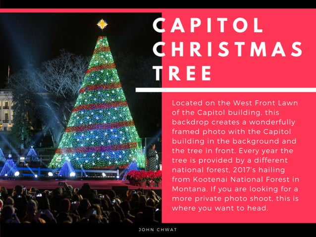 Holiday Card Locations in Washington D.C. | PPT