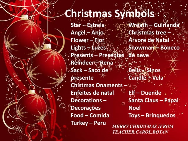 Christmas Symbols and Traditions Around the World | PPT