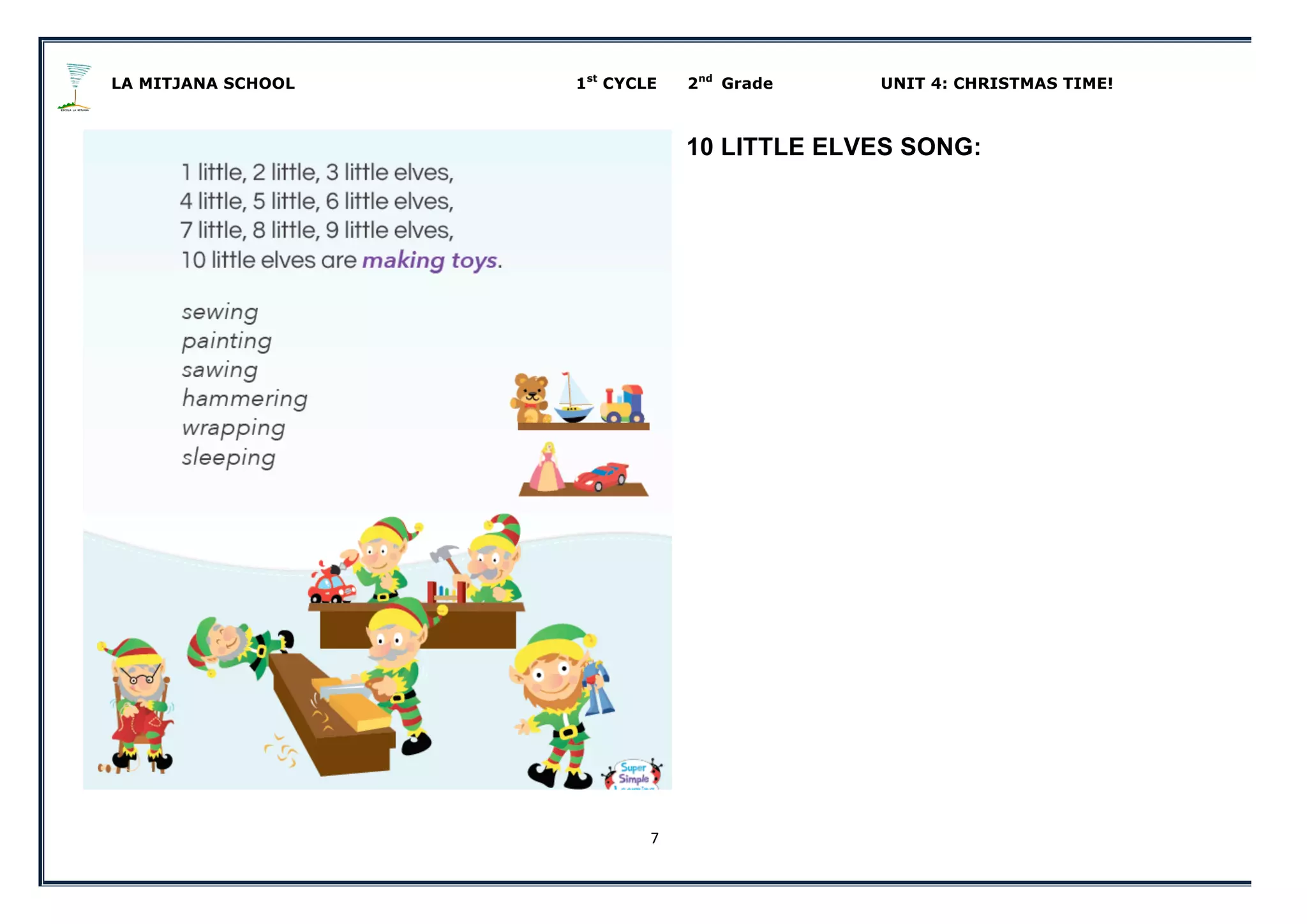 2nd GRADE Unit 4 | PPT