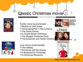 Merry Christmas with top 10 Christmas Traditions | PPT