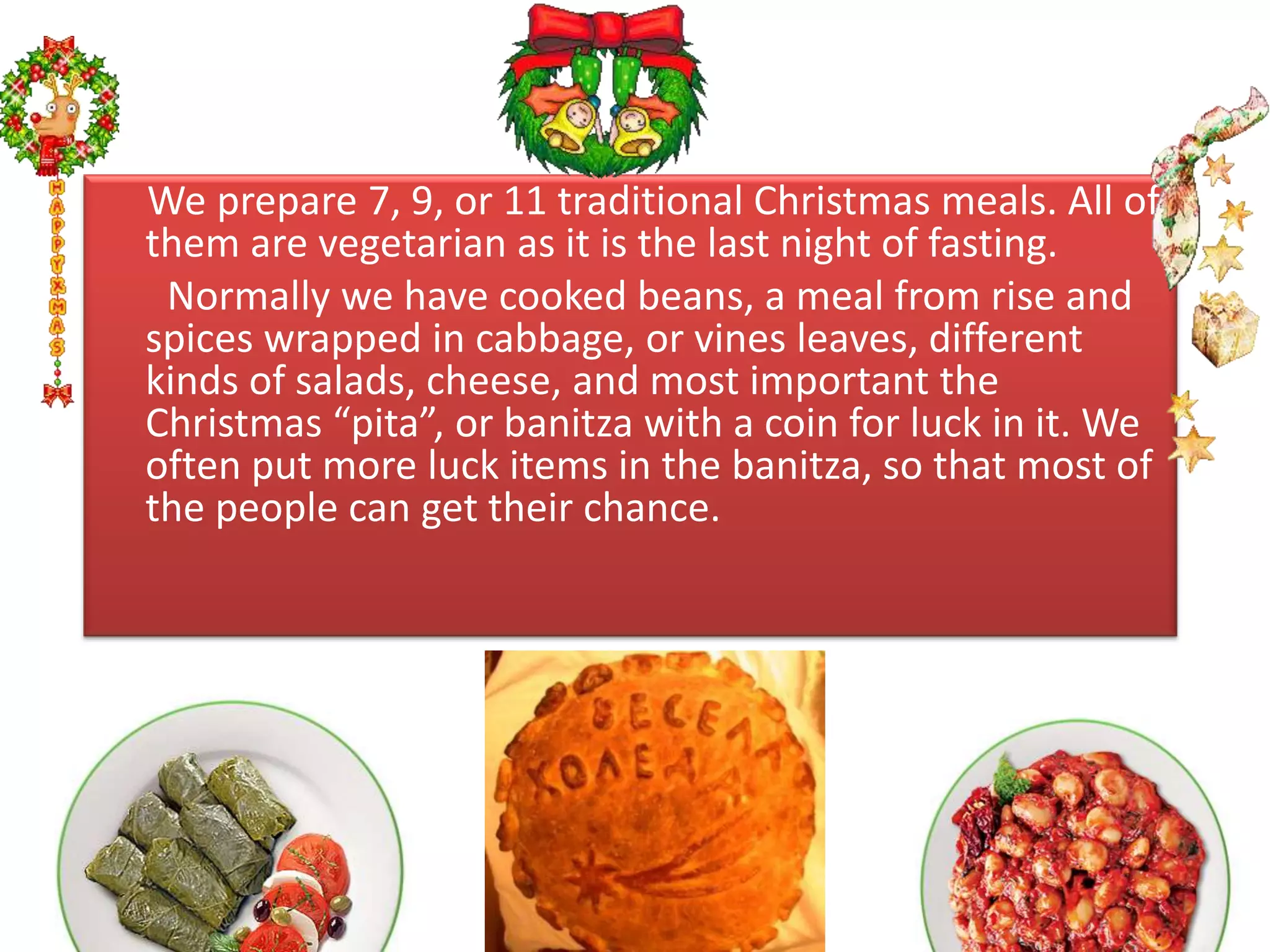 Christmas traditions in Bulgaria | PPSX