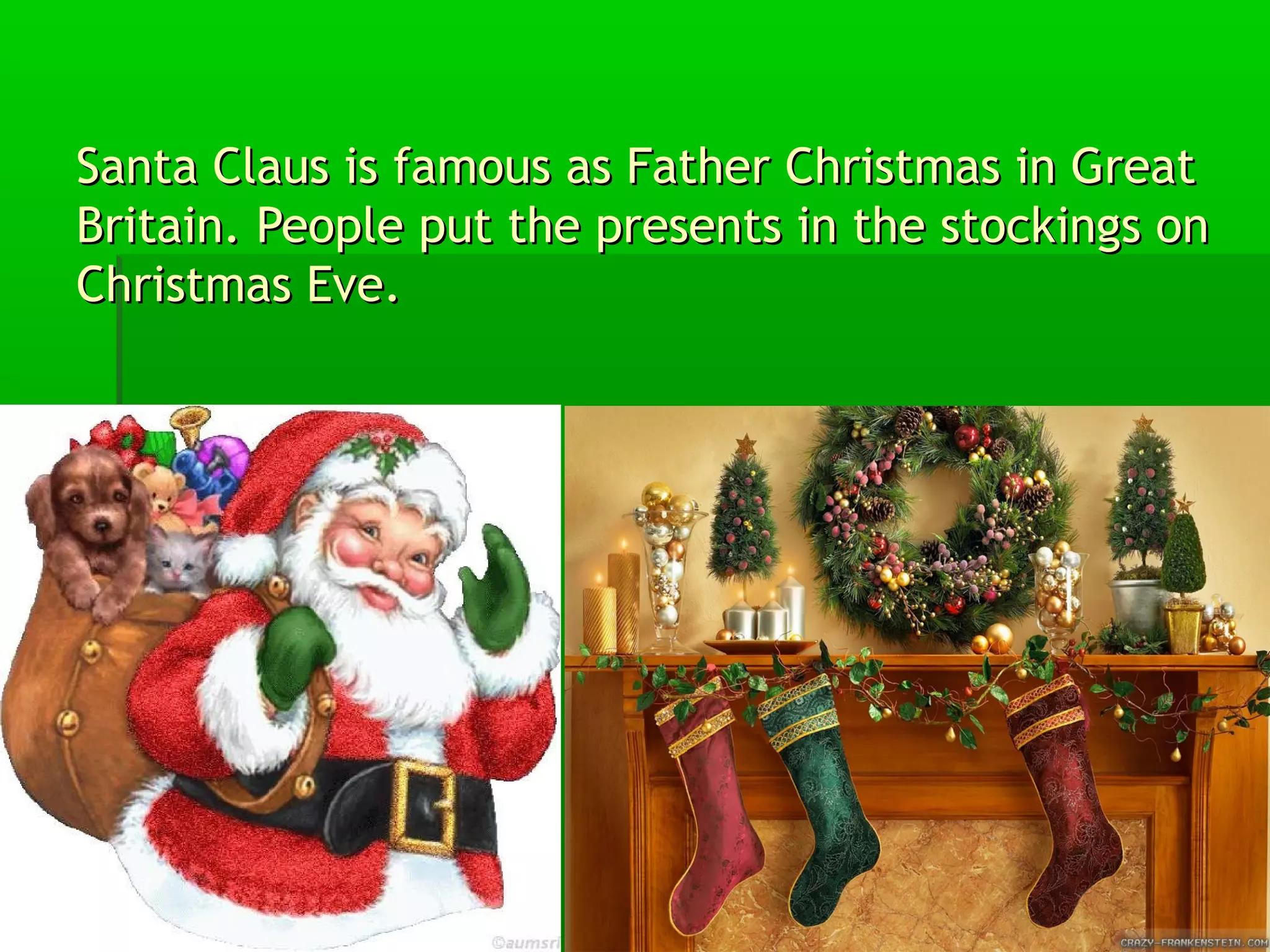 Christmas traditions in great britain | PPT