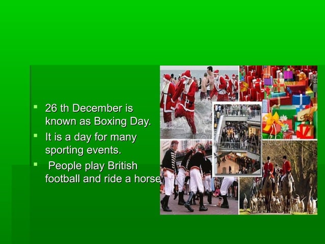 Christmas traditions in great britain | PPT