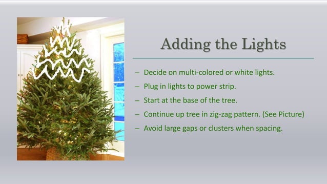 Christmas tree powerpoint | PPT