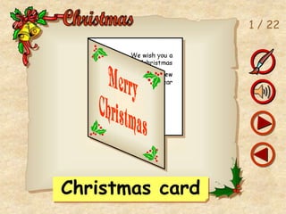 Christmas vocabulary | PPTX