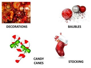 Christmas vocabulary | PPTX