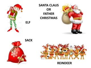 Christmas vocabulary | PPTX